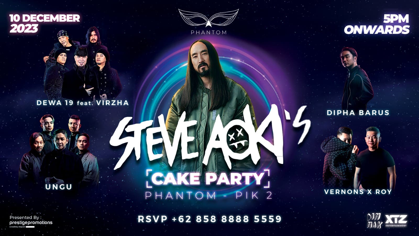 Steve Aoki’s Cake Party” Siap Guncang PHANTOM PIK 2 | Soundcorners.com